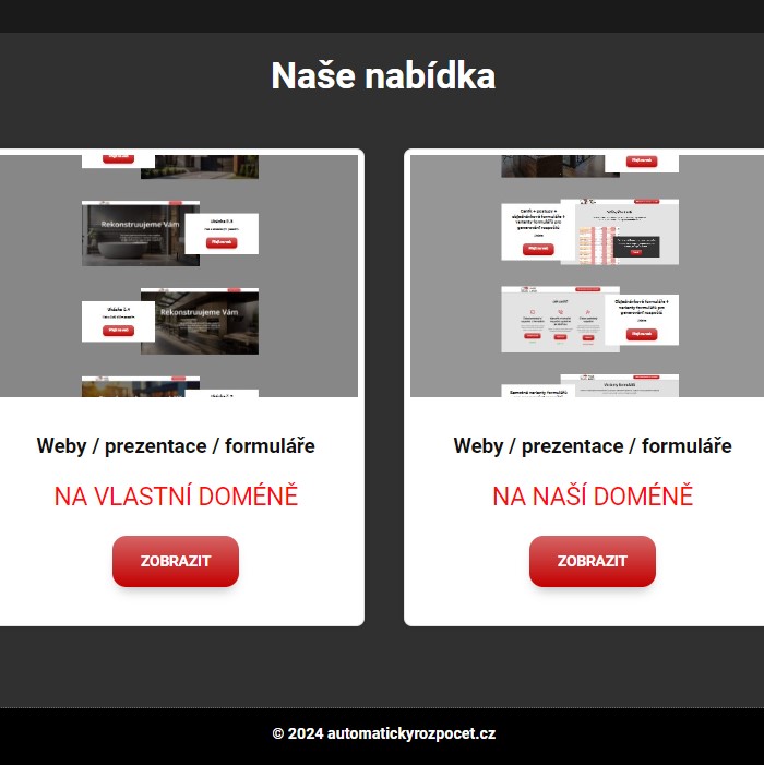 Stavební weby které pracují za vás!